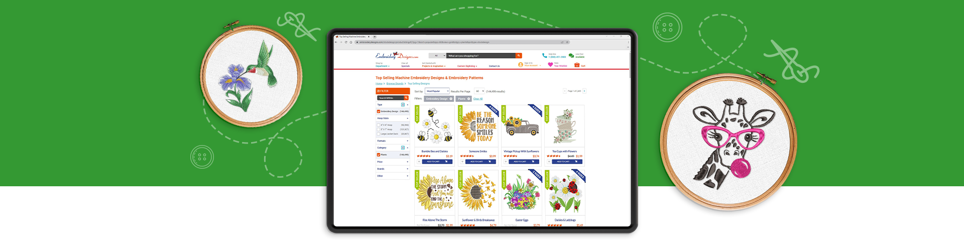 Sell With Us | EmbroideryDesigns.com